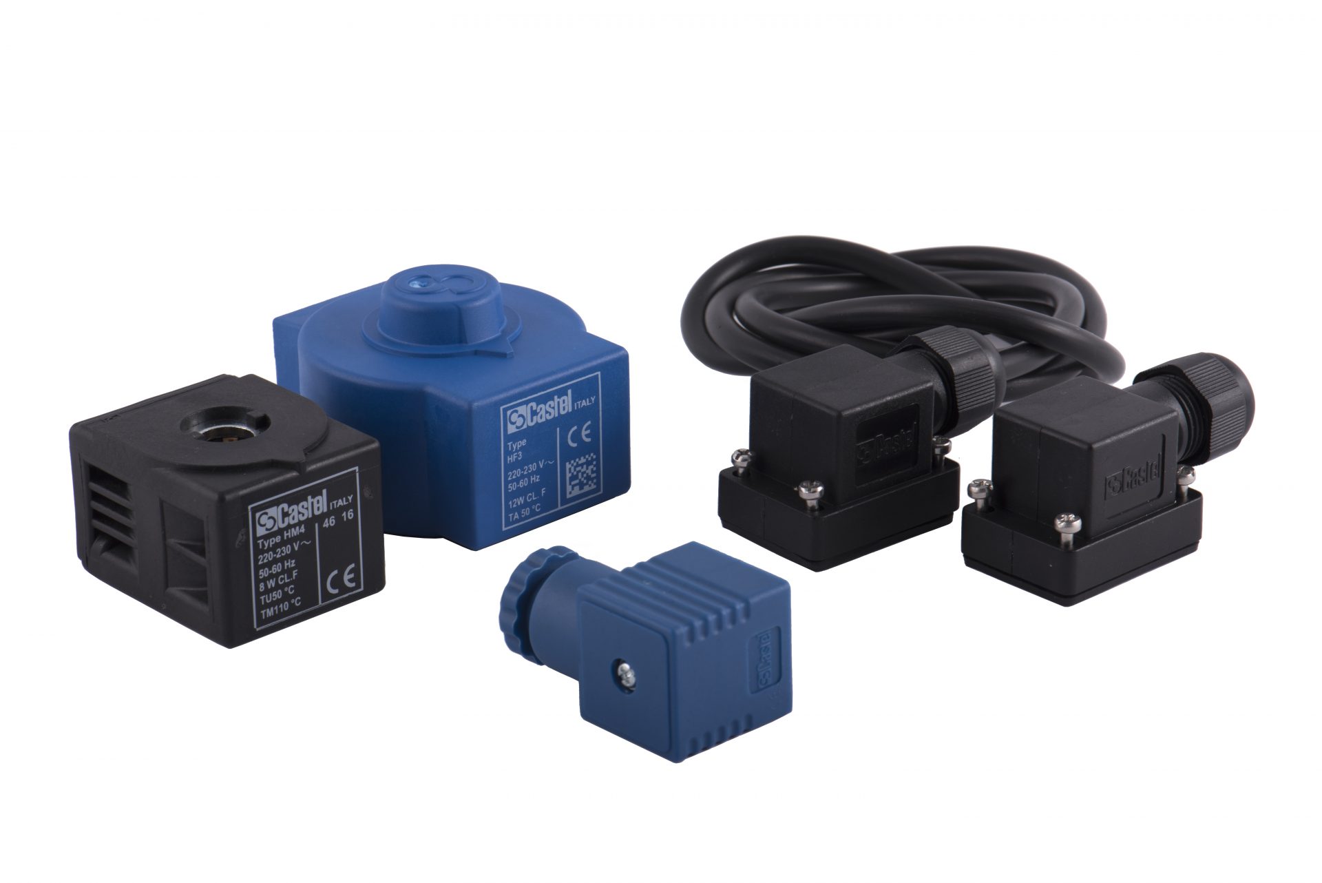 Aces - Castel Solenoid Coil 9160/RA6, HM4, 220/230v