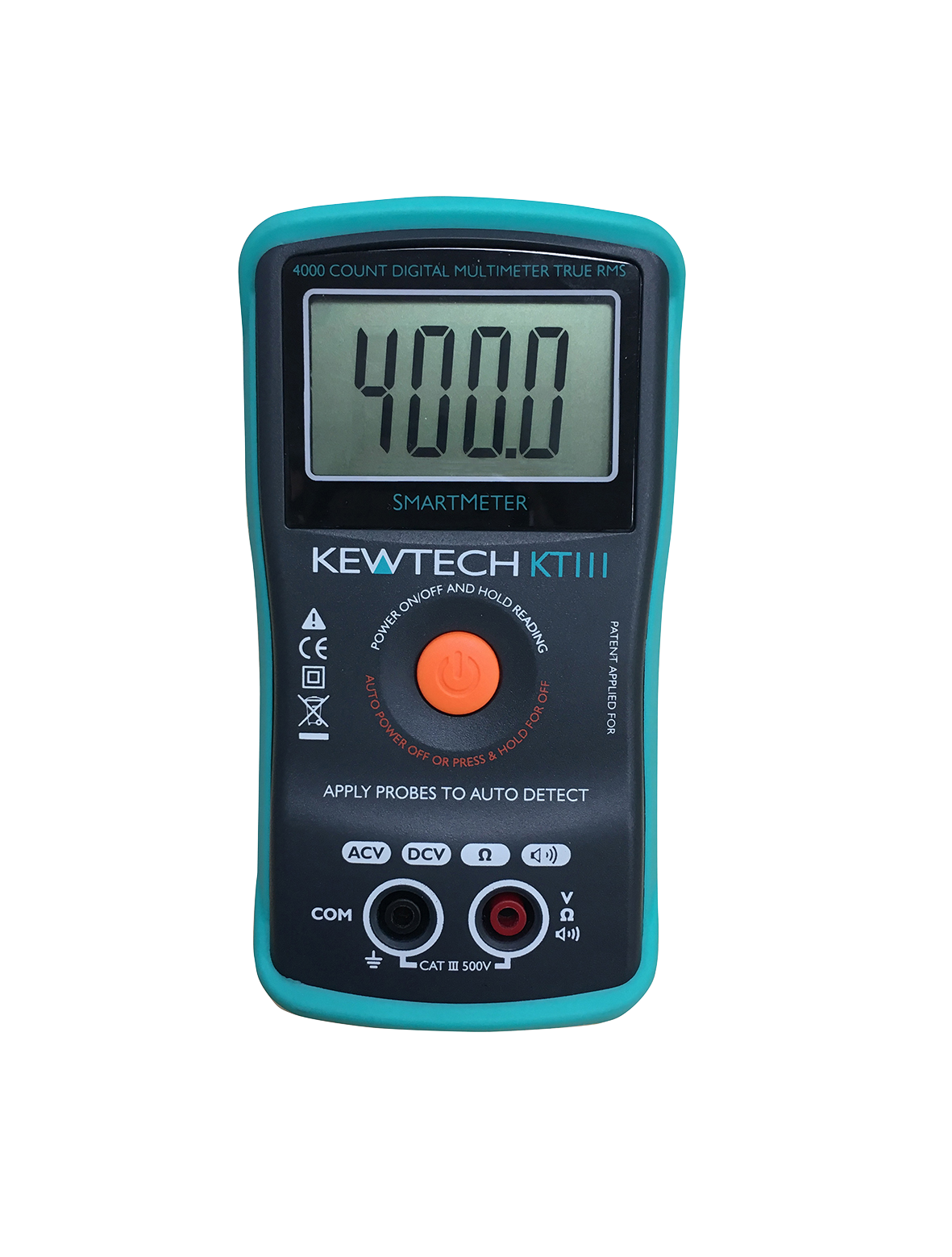 Aces - Kewtech KT111 Digital 500v True RMS multimeter with auto select ...