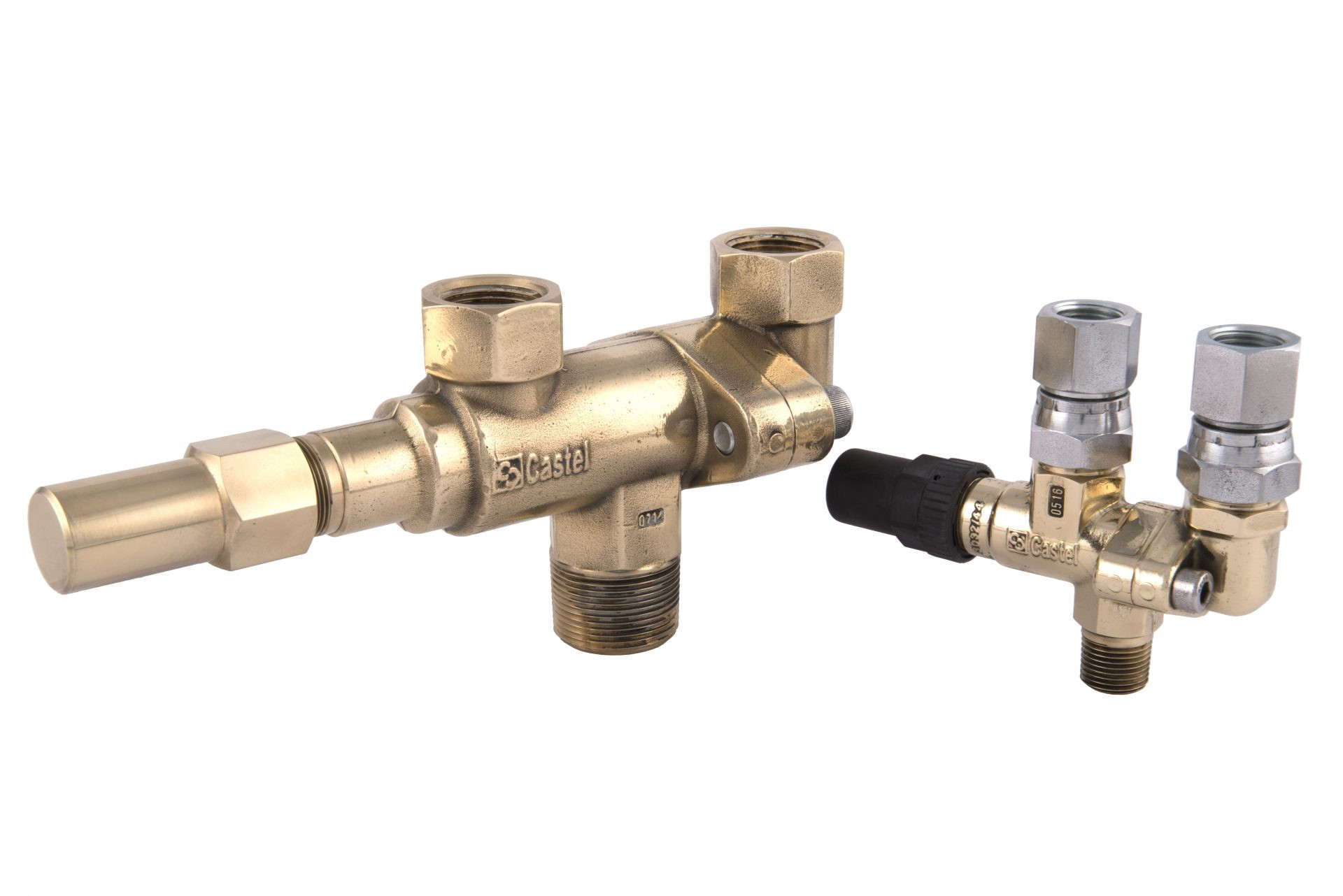 Aces - Castel Changeover Valve (Dual Port) 3032/88 (1" NPT Inlet x 1 ...