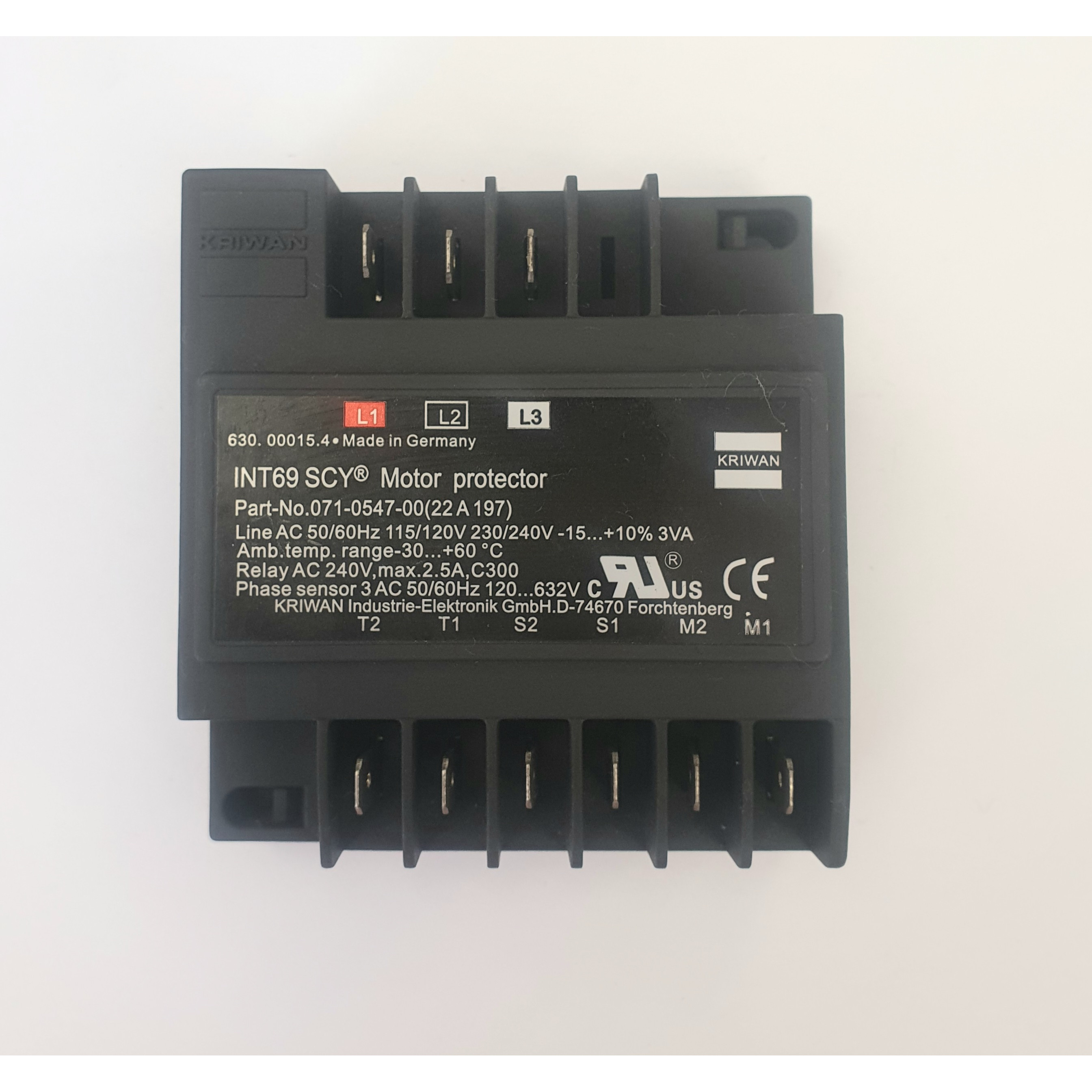 Aces - Kriwan INT 69SCY 115V/240V (Superseded by OEM 22A650S21 or equiv ...