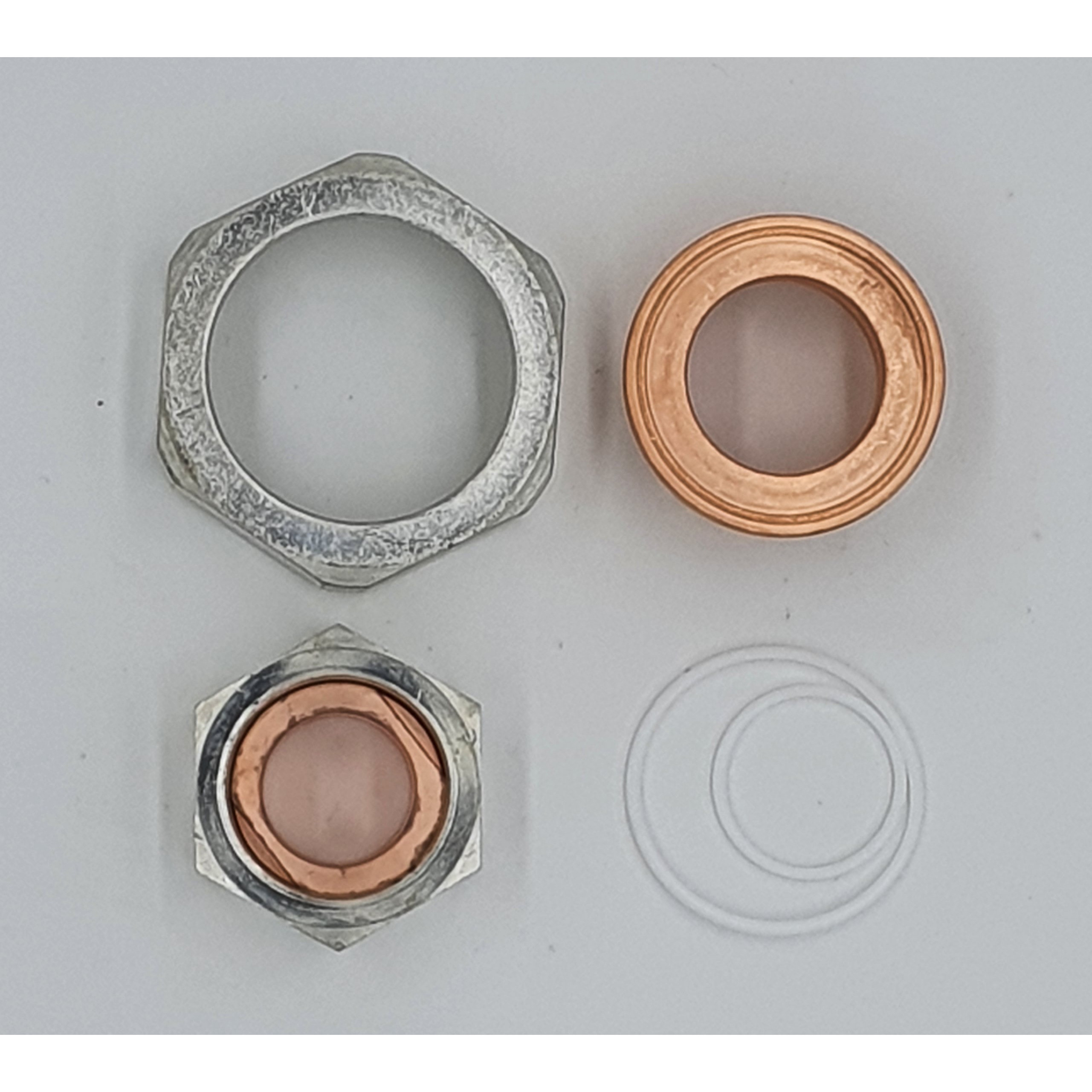 Aces - Adapter Kit Rotalock to Brazed, Copeland ZR11, ZR12, ZR16, ZR90 ...