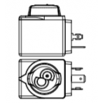 Aces - Castel Solenoid Coil 9300/RA2, HF2 8W 24V 50-60Hz, replaces the ...