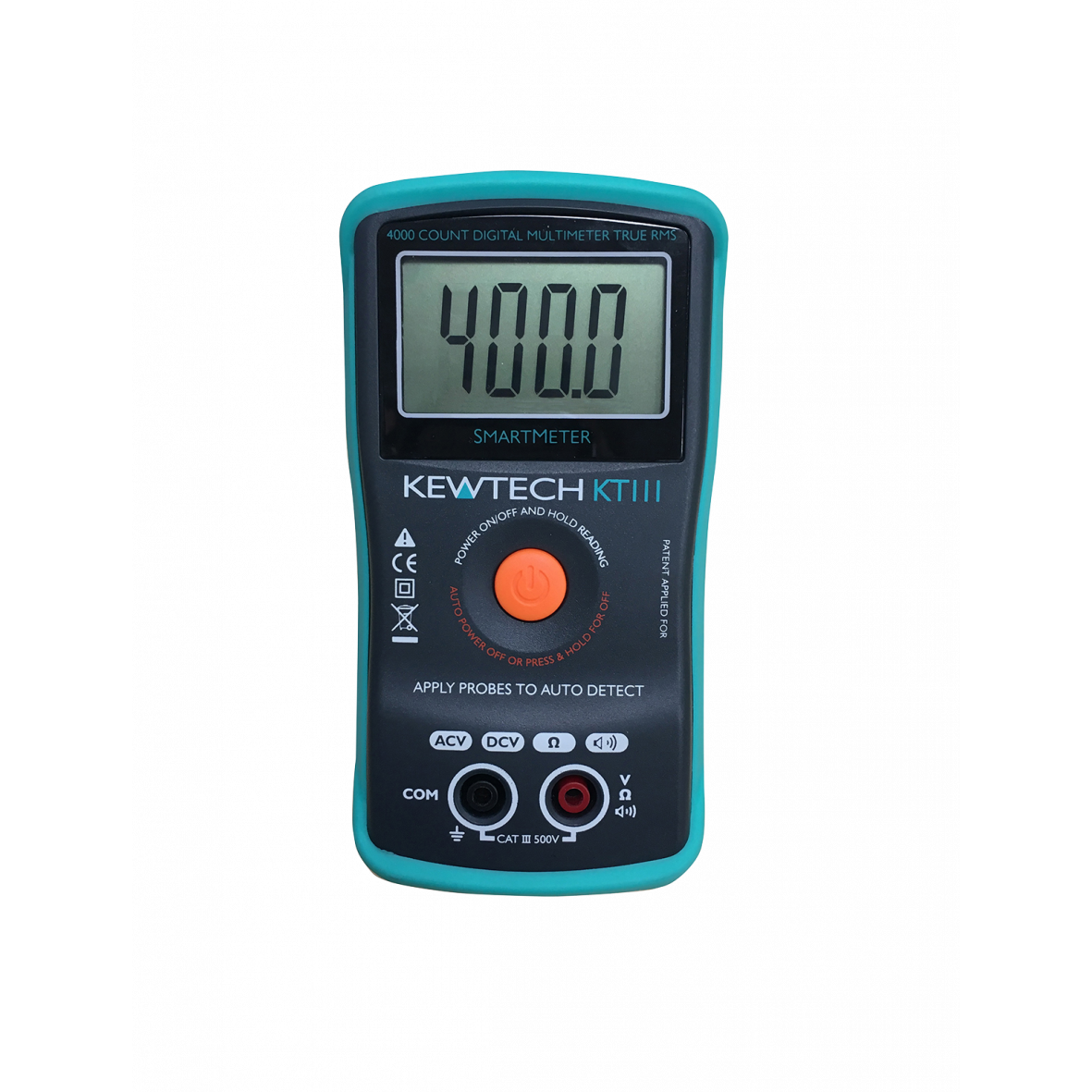 Aces - Kewtech KT111 Digital 500v True RMS multimeter with auto select ...